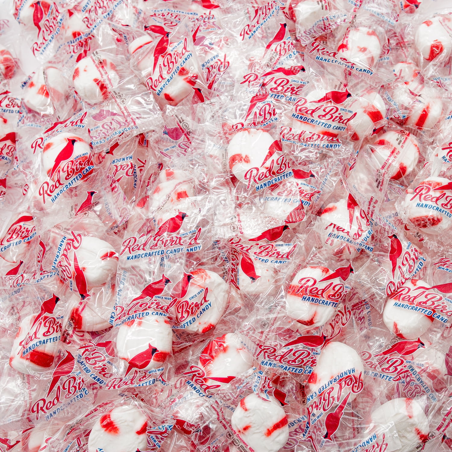 Soft Peppermint Puffs 3 lb – Candy Mints, Bulk Bag, Individually ...
