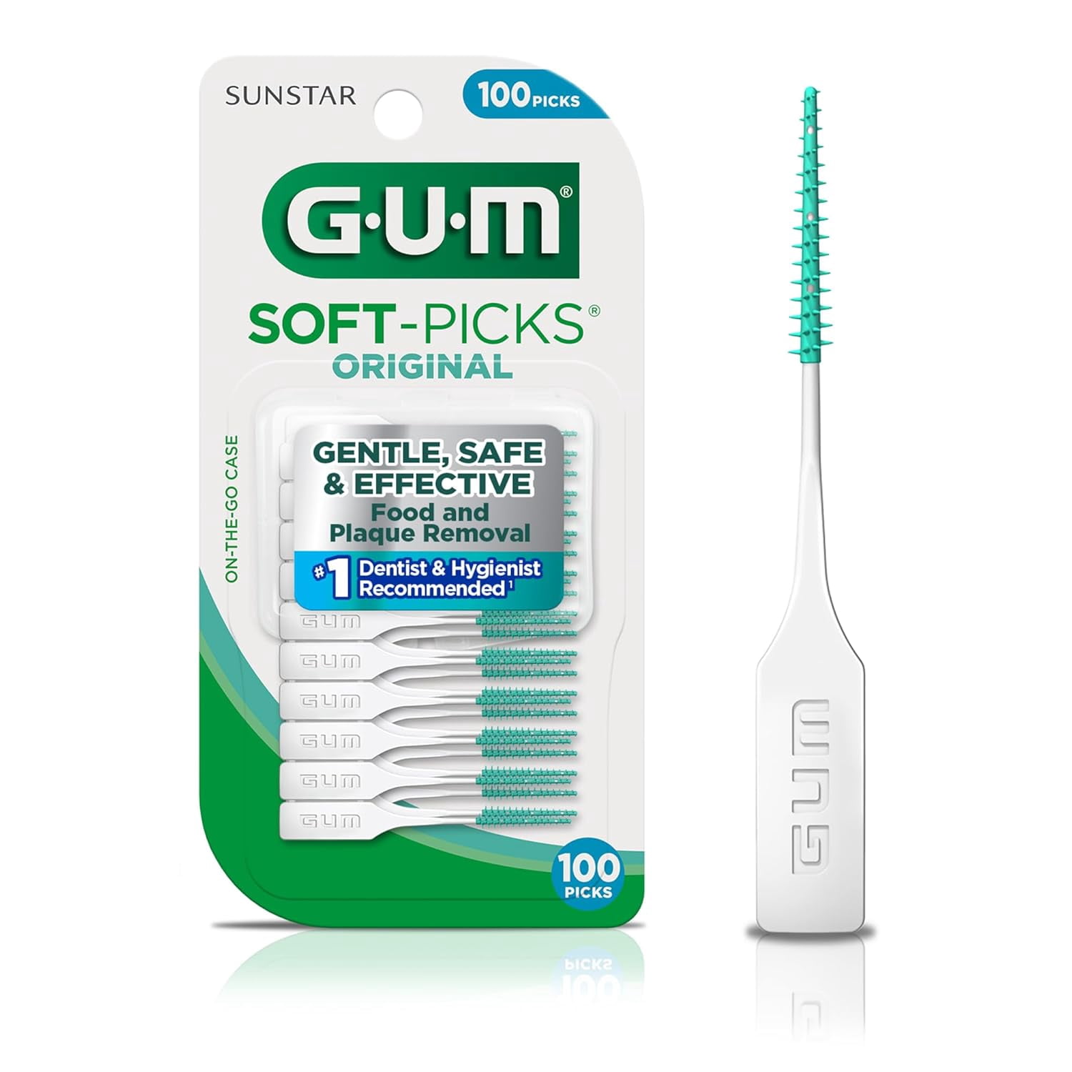 Soft-Picks Original, Easy to Use Dental Picks for Teeth Cleaning and ...