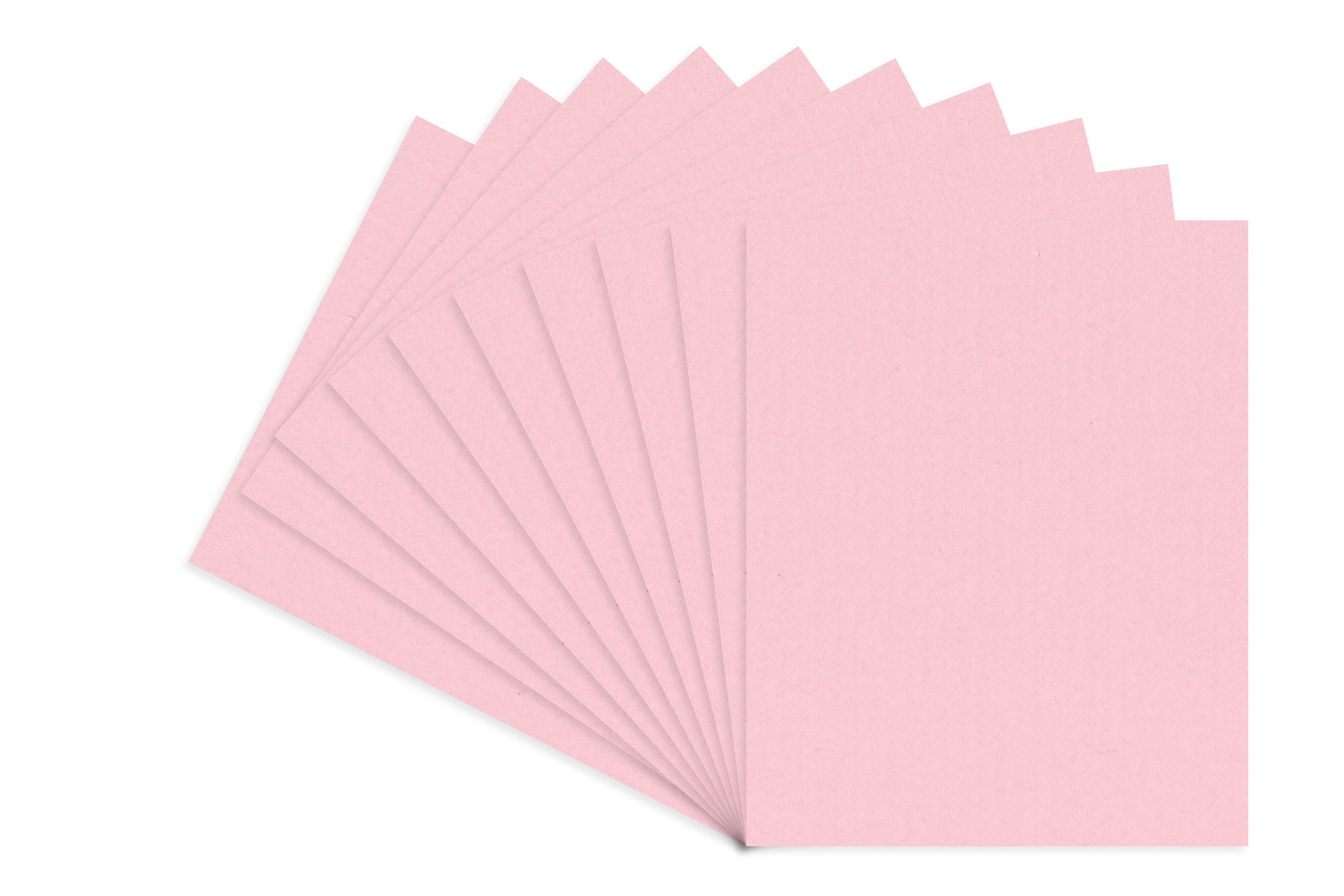 Soft Pink Acid Free 8x10 Backing Board - Uncut Photo Mat Board - 50 ...