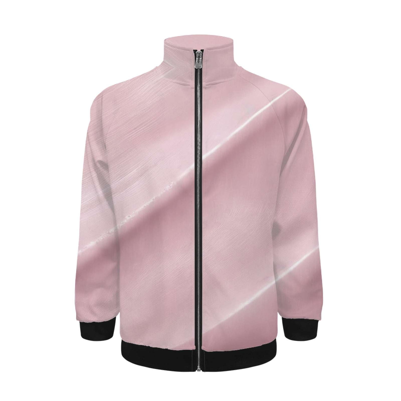 Soft Pink Marble Texture Jacket Men's Street Cool Long Sleeves Coat ...