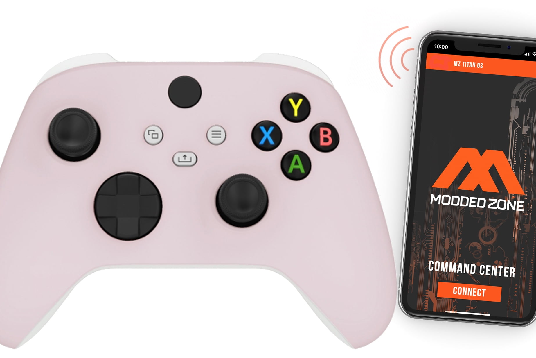 "Soft Pink Sakura" Xbox One X SMART Custom Rapid Fire Modded Controller ...