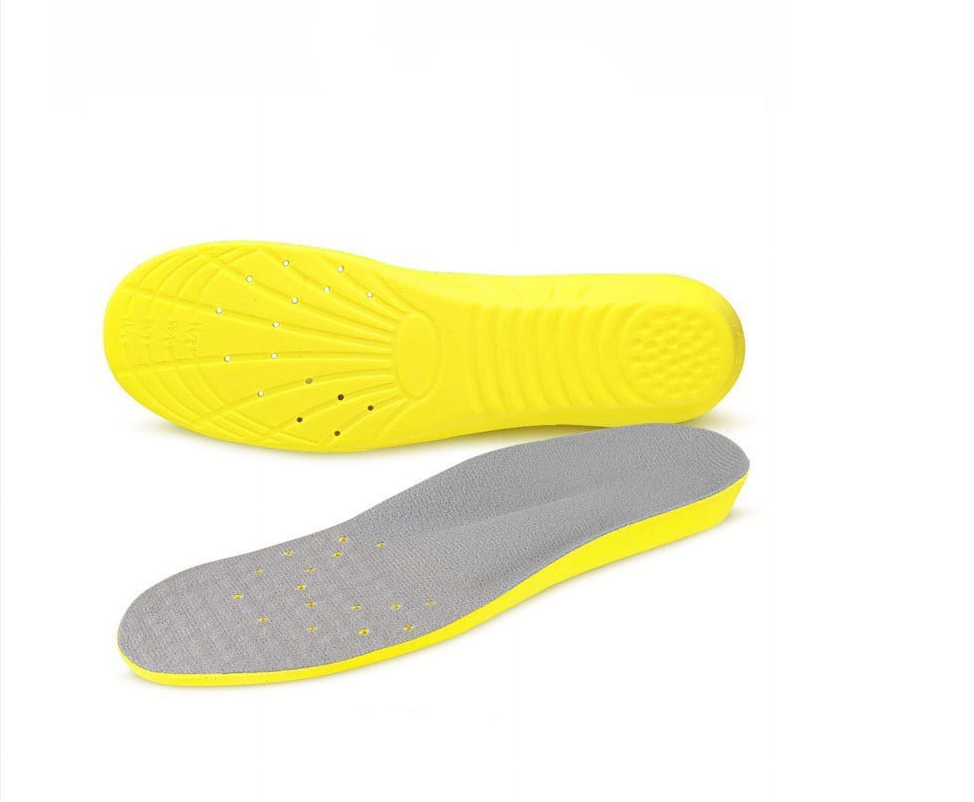 Soft Plantar Fasciitis Orthotics PU Memory Foam Shoe Inserts, Comfort ...