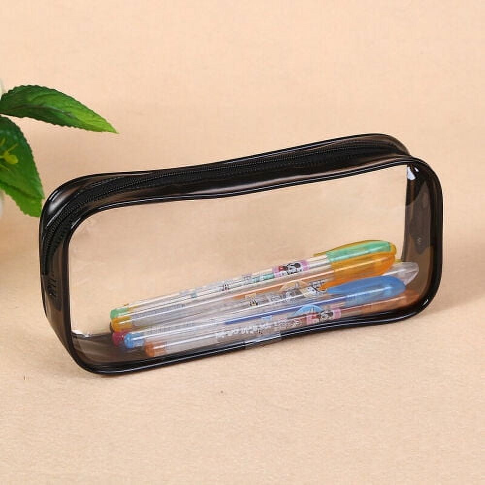 Soft Plastic Transparent Pencil Case Student Pvc Clear Pen Bag ...