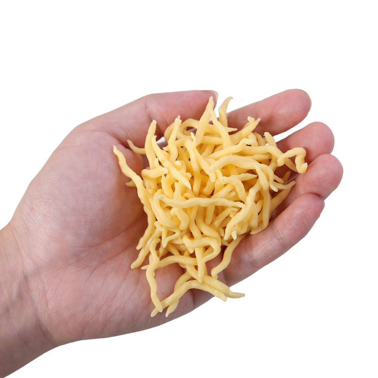 Soft Plastic Trout Worm Lure, Red Earthworm 1.57 in Micro/bait (0.006 ...