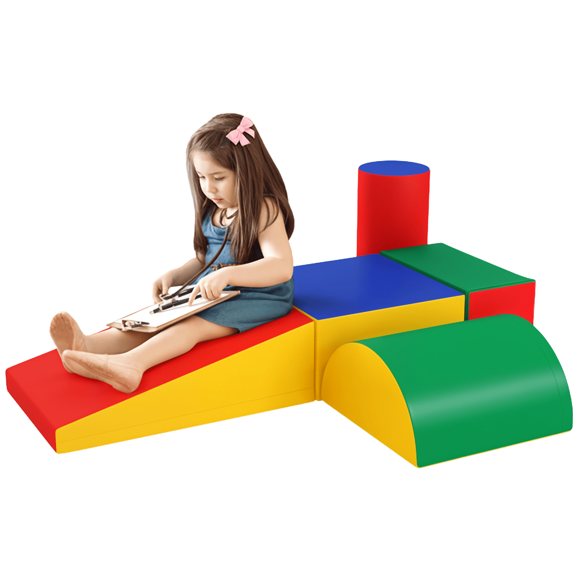 Soft Play Sets Soozier 5 Piece Climb and Crawl Activity Play Set, Baby ...