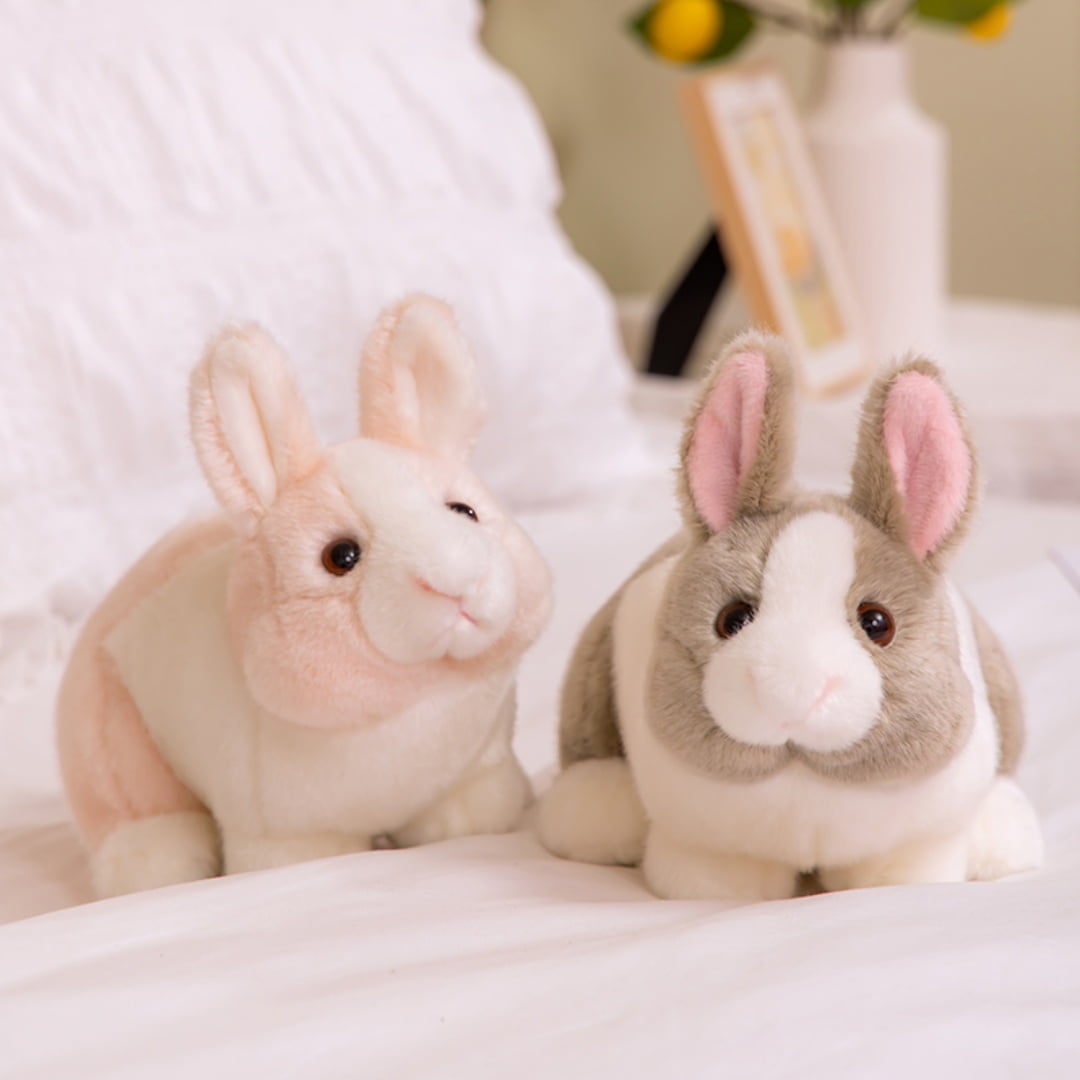 Soft Plush Bunnies Stuffed Animals Easter Cartoon Toy Dolls for Kids ...