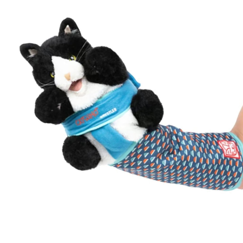 Soft Plush Cats Hand Puppet for Entertaining and Bonding with Pet ...