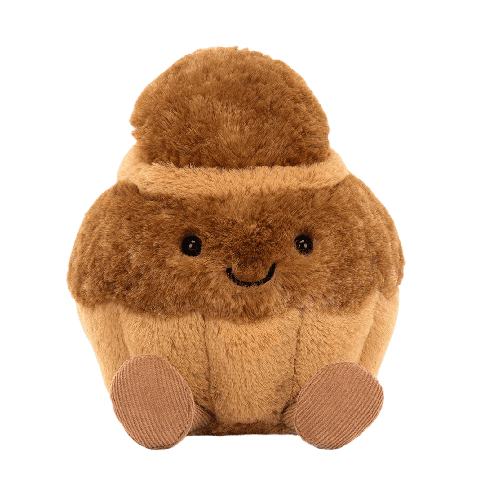 Soft Plush Cupcake Toy – Cute Smiling Muffin Stuffed Animal, Huggable ...