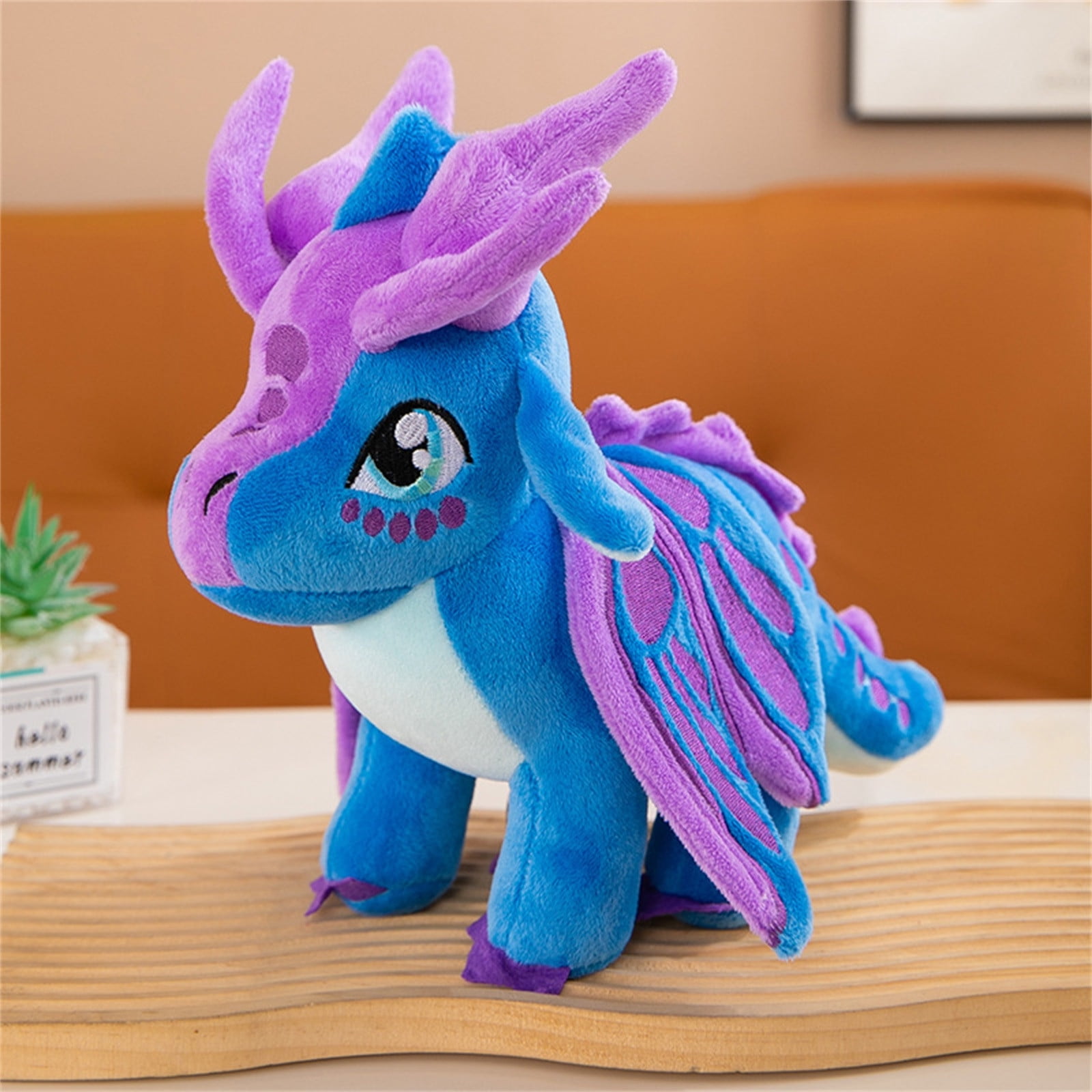 Soft Plush-Winged Pterosaur Flying White Dragon: The Ultimate Stuffed ...