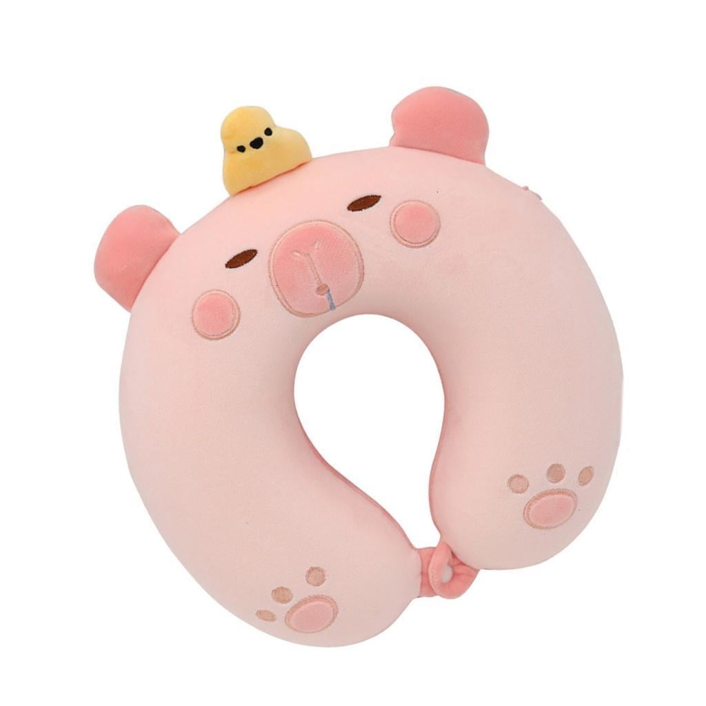 Soft Plushes Neck Cushions with UShaped Neck Support Pillow for Long ...
