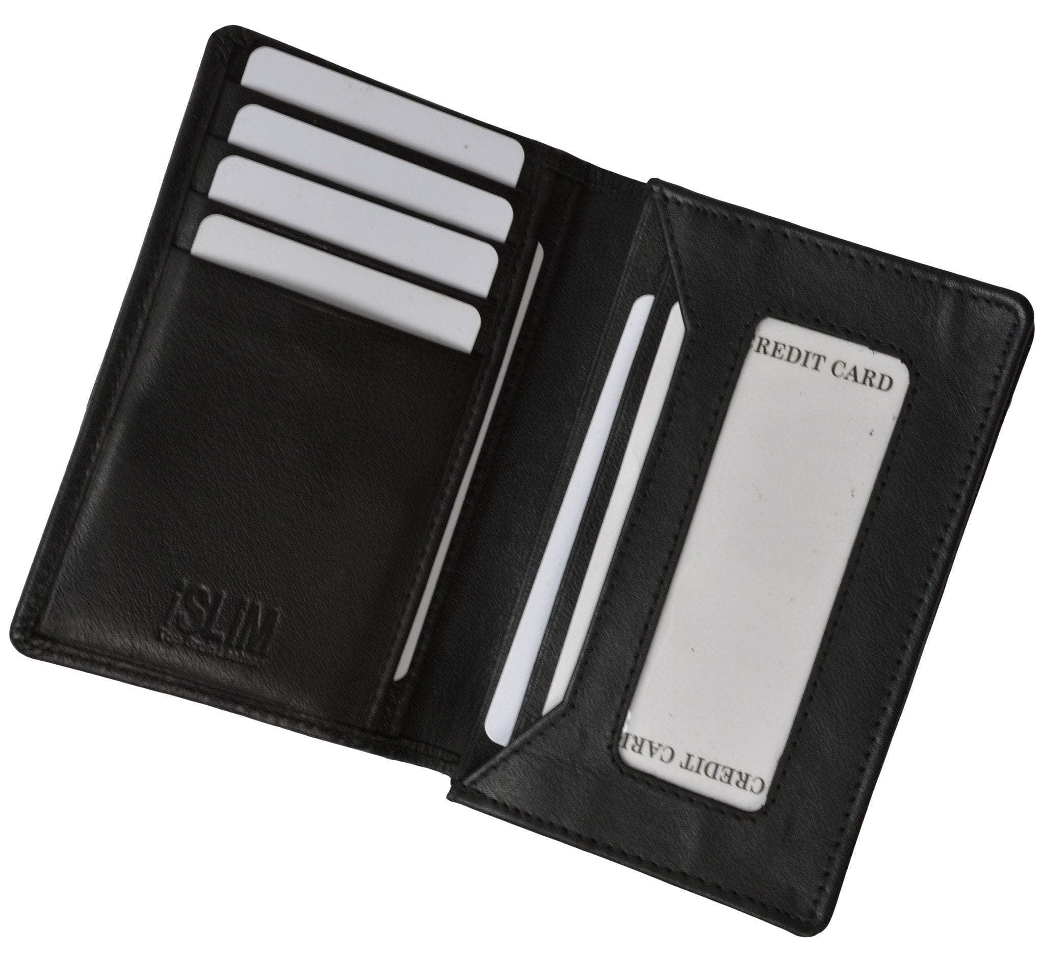 Soft Premium Leather Business Multi Card Holder with ID Window 70A (C ...
