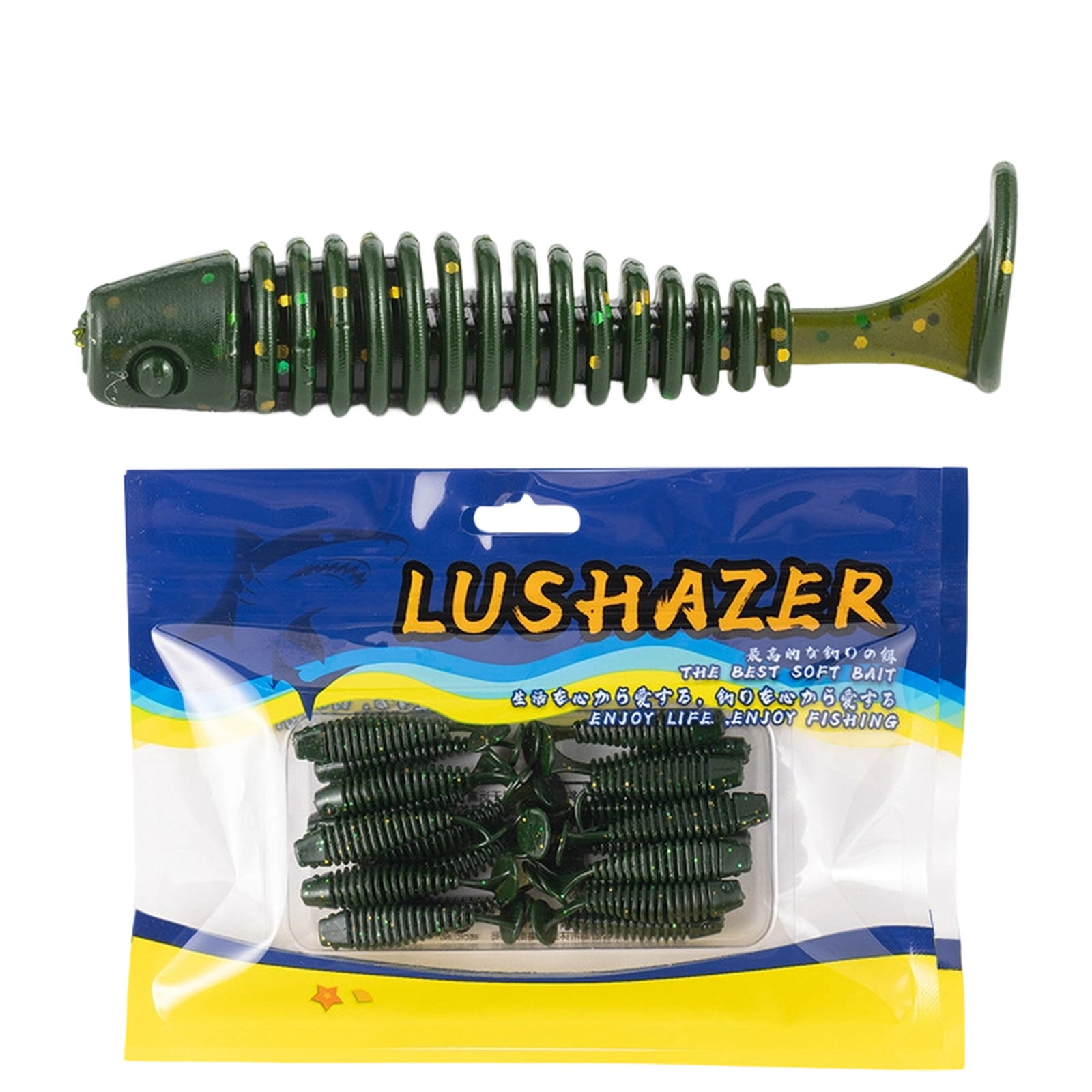 Soft Pvc Sinking Fishing Lures For Bass, 4.5Cm Sinking Silicone Soft ...