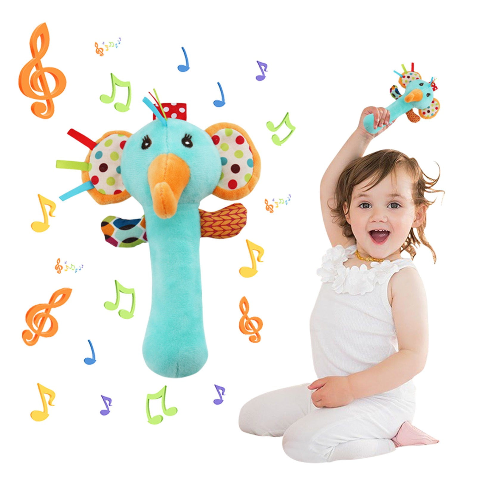 Soft Rattle Toys,Soft Rattles Shaker,Developmental Hand Grip Toys ...