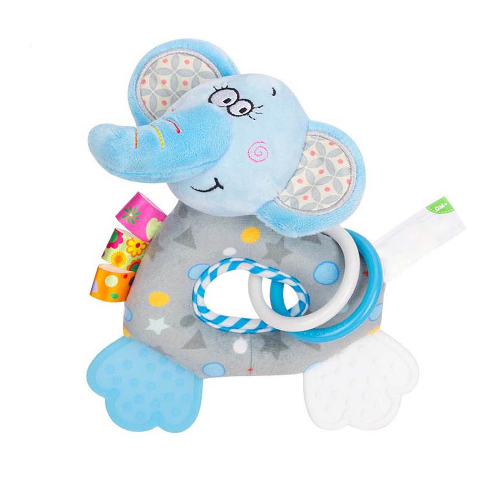 Baby Rattle Toys, 0-6 Months Infant Toys, Baby Rattle Teether Toys Set ...