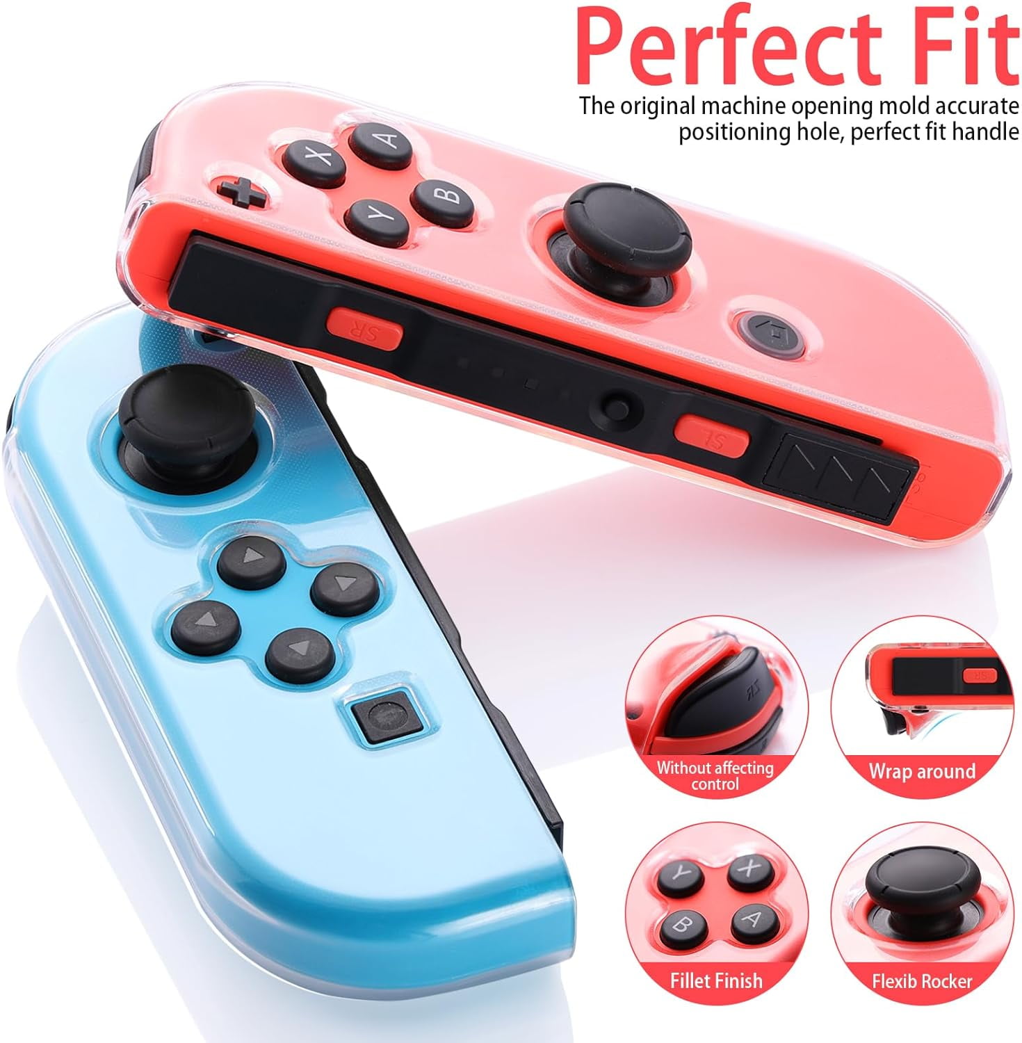 Transparent Joy Con Casing Replacement