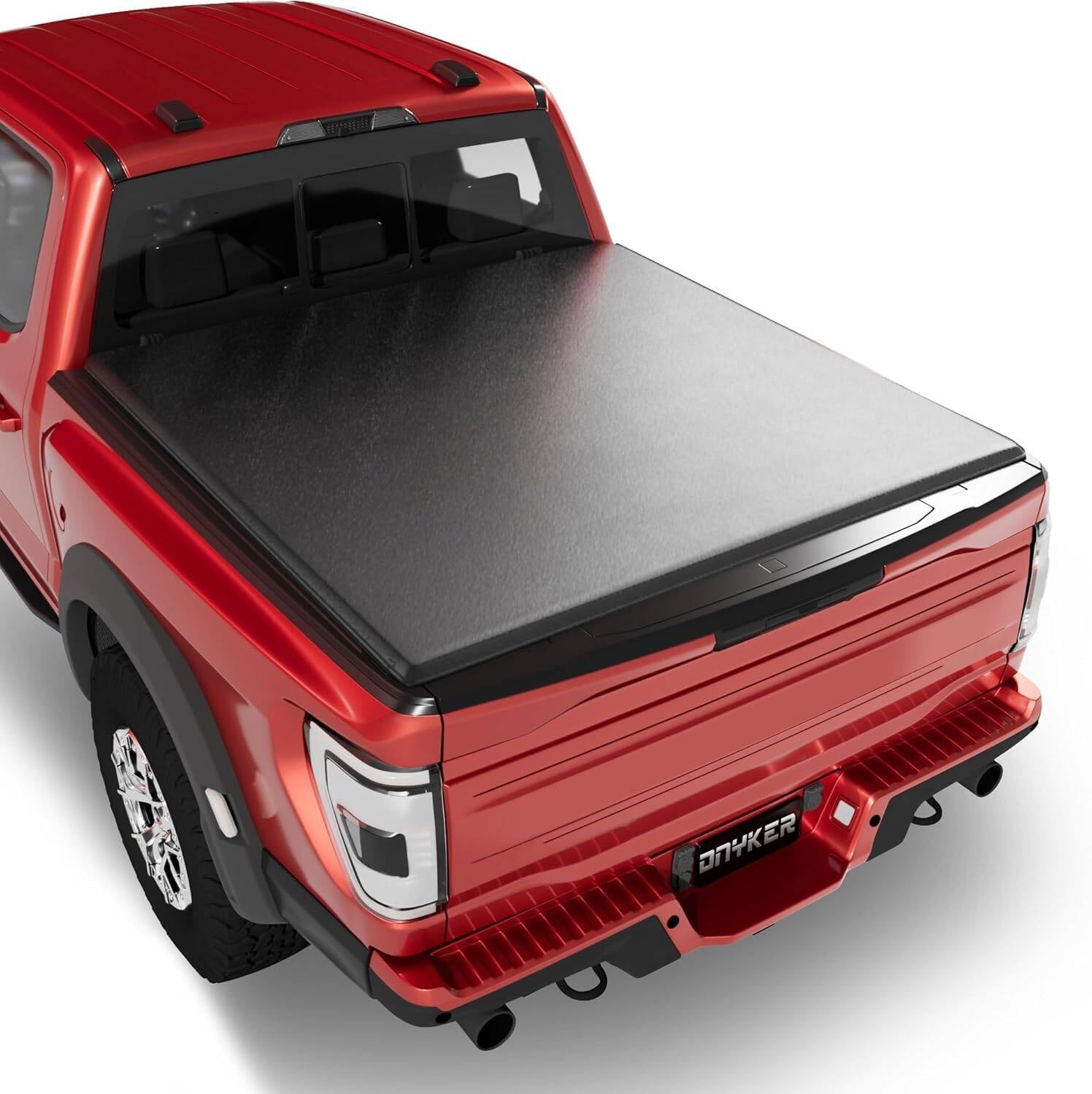 Soft Roll-up Truck Bed Tonneau Cover Compatible with 2015-2025 Ford ...