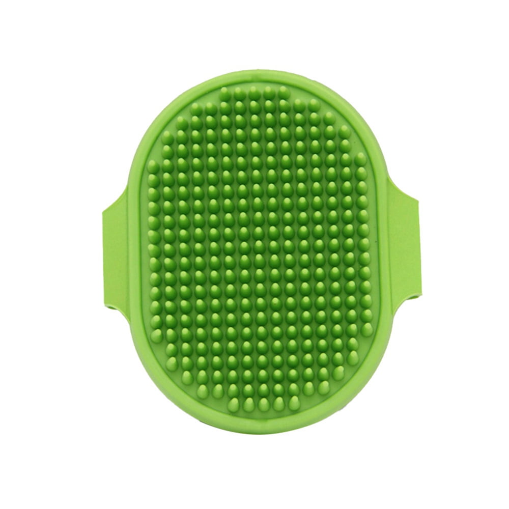 Soft Rubber Dog Brush Grooming Massage Brush Washing Glove Cat Bath ...