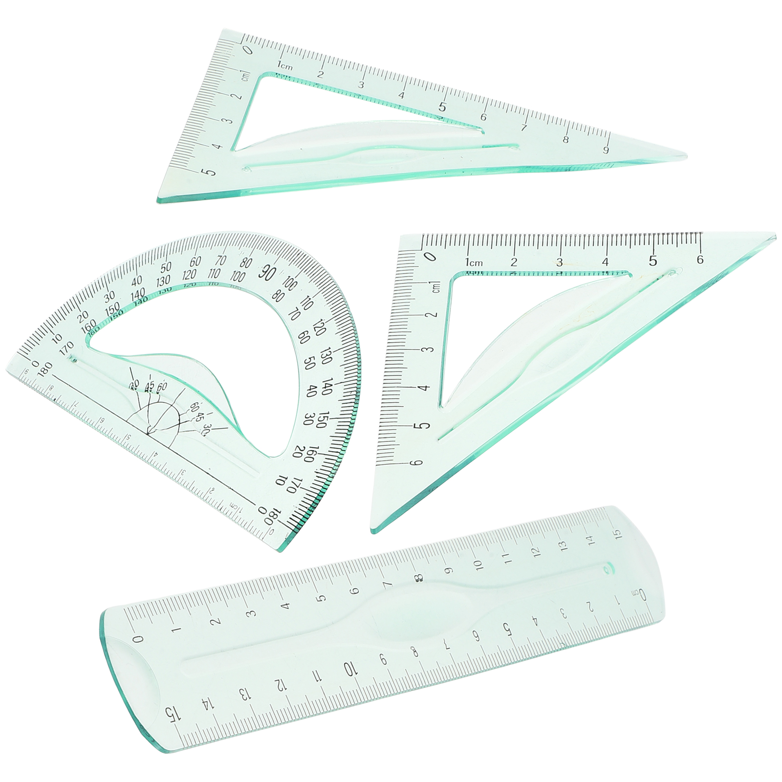 Soft Ruler Protractor Drawing Precise Architectural Scale School ...