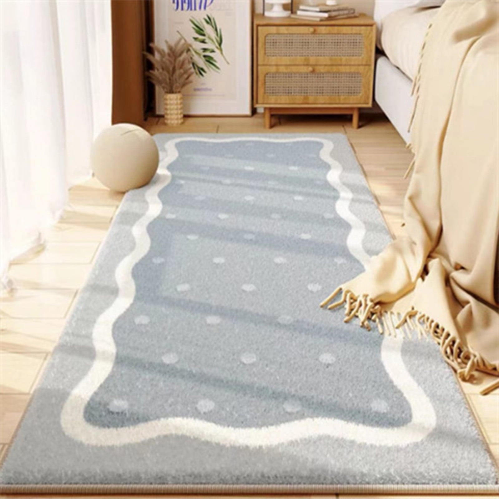鈥婼oft Runner Rugs for Bedroom Living Room Plush Rectangle Area Rugs 2x2 ...