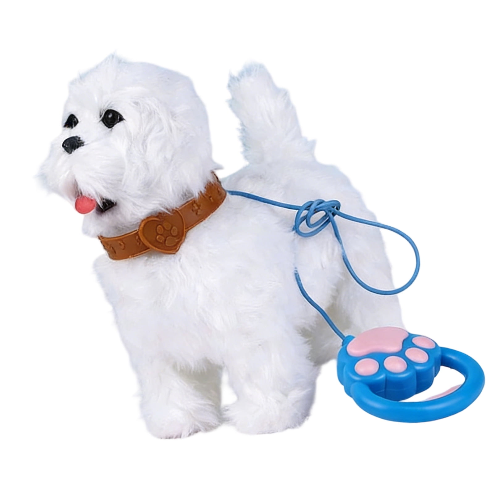 Soft Safe Electric Plush Toy Dog With Talking Feature And Tongue Out ...