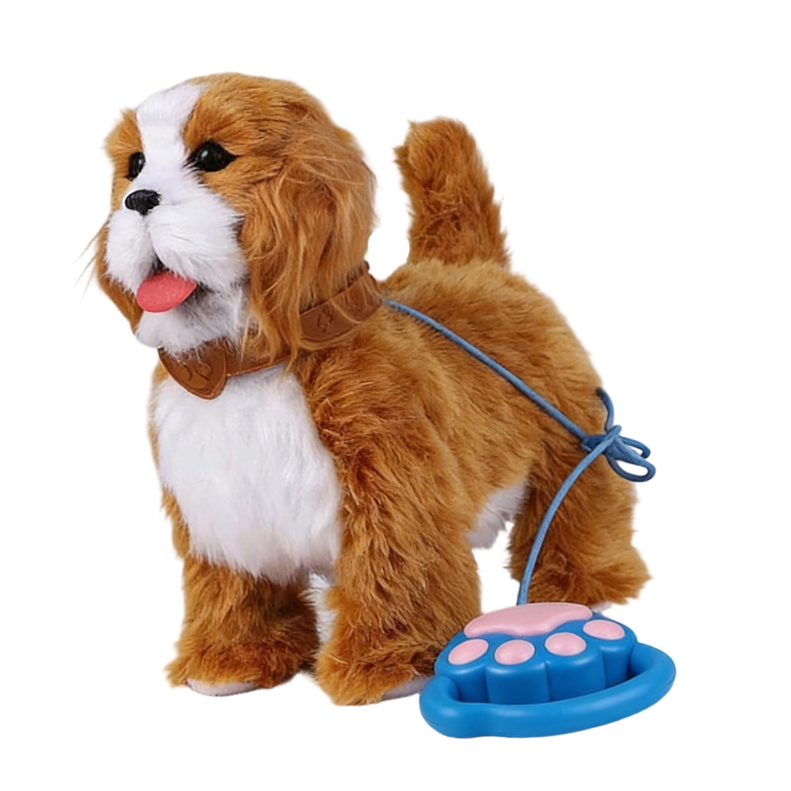 Soft Safe Electric Plush Toy Dog With Talking Feature And Tongue Out ...