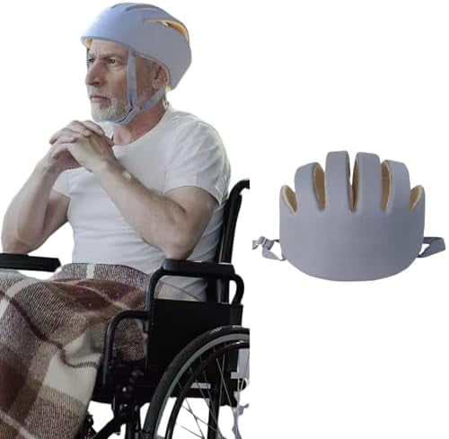 Soft Safety Helmet for Elderly Adults, Thick Foam Protective Helmet ...