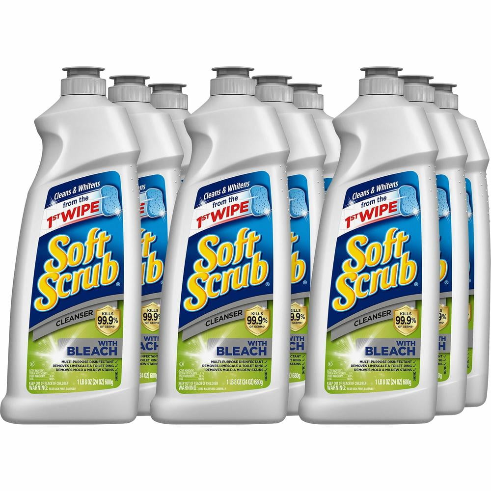 Soft Scrub All Purpose Cleaner,24 oz,Bottle,PK9 06102 - Walmart.com