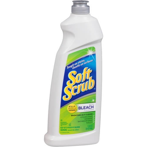 Soft Scrub Antibacterial Cleaner With Bleach Multi Surface Cleanser 24