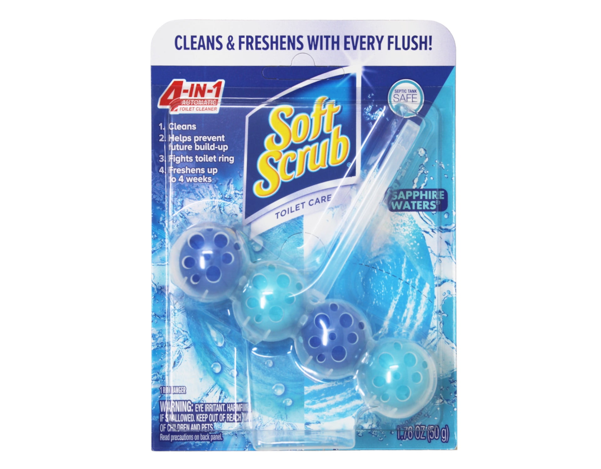 Soft Scrub Toilet Care 4-in-1 Automatic Toilet Cleaner - Walmart.com