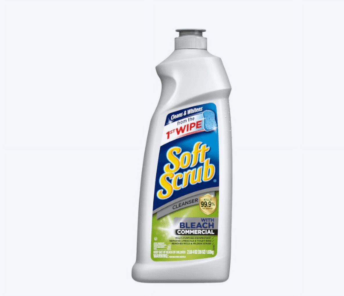 Soft Scrub With Bleach 36 Ounce(s) Bleach Disinfectant Liquid All ...