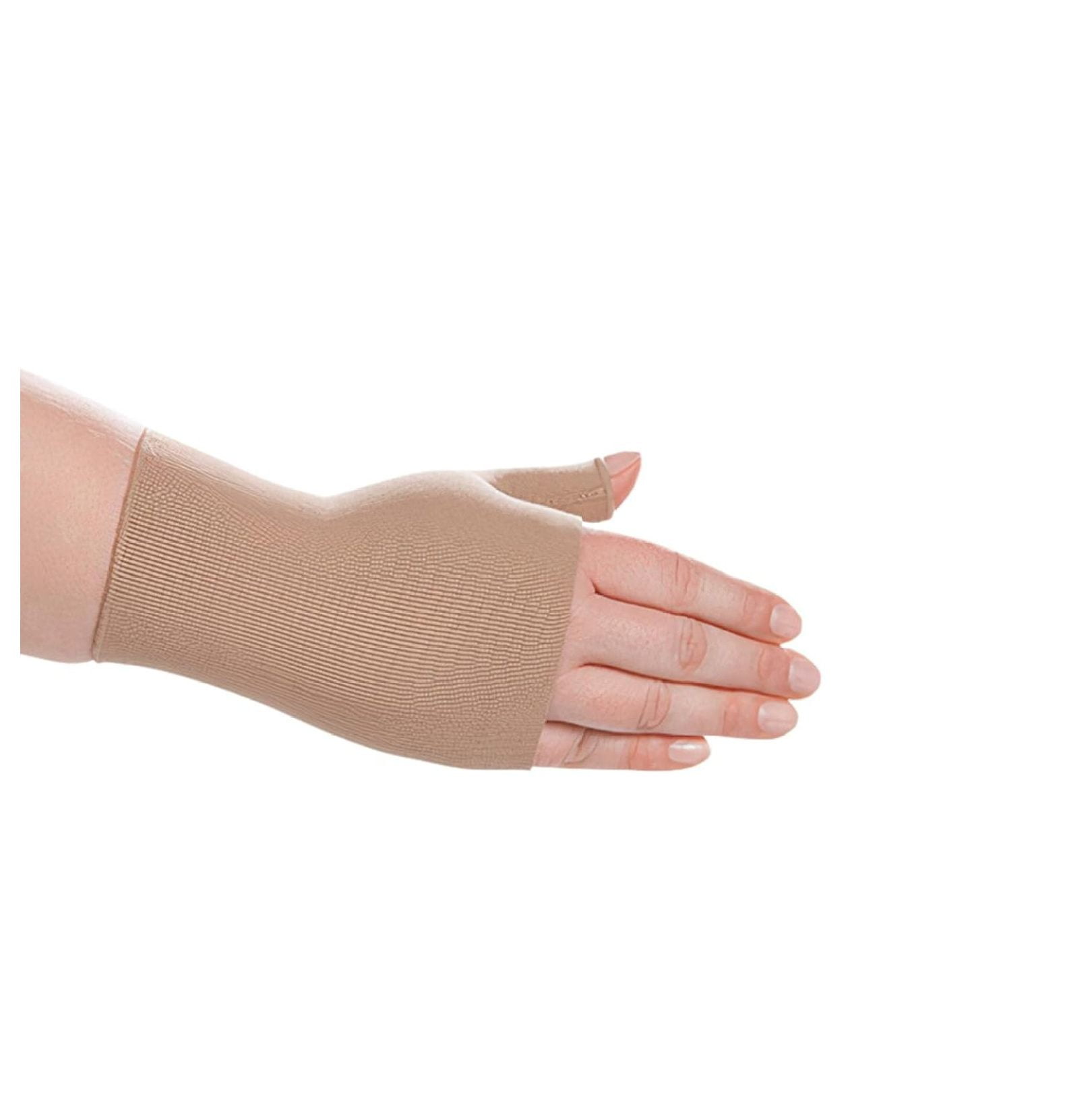 Soft Seamless Compression Gloves & Gauntlets, 20-30 mmHg, Gauntlet ...