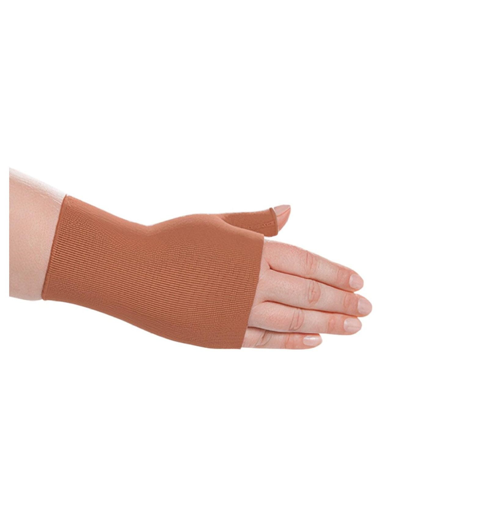 Soft Seamless Compression Gloves & Gauntlets, 20-30 mmHg, Gauntlet ...
