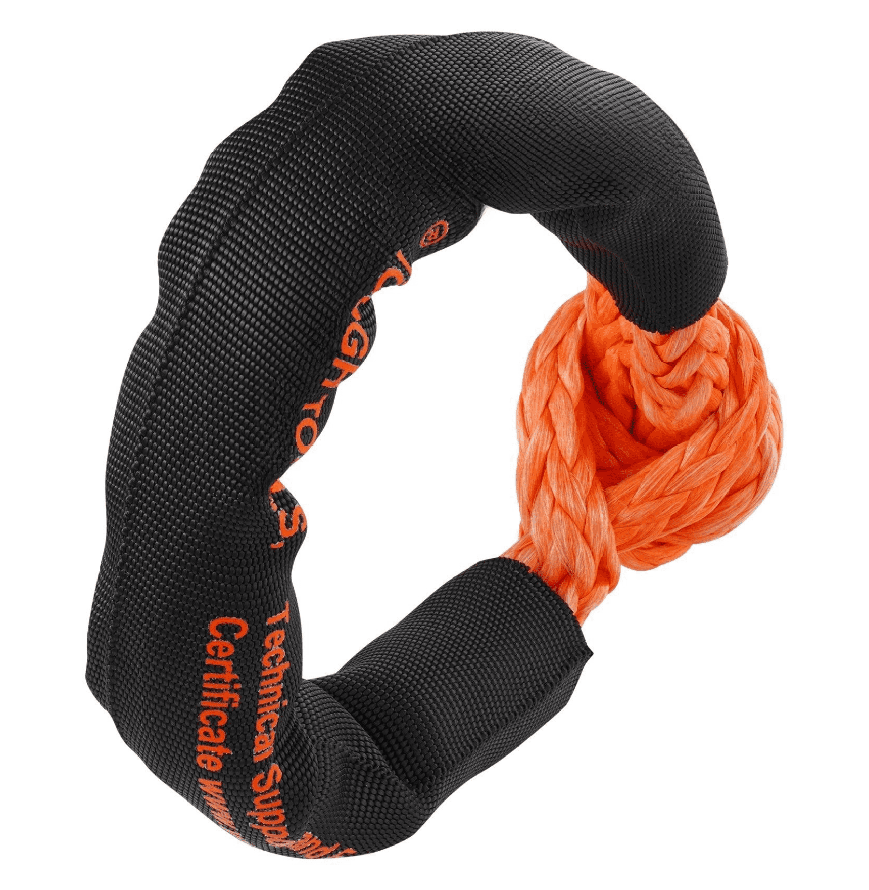 Soft Shackle 2PCS 1/2"x22" 44092lbs Recovery Rope - Synthetic Tow Strap ...