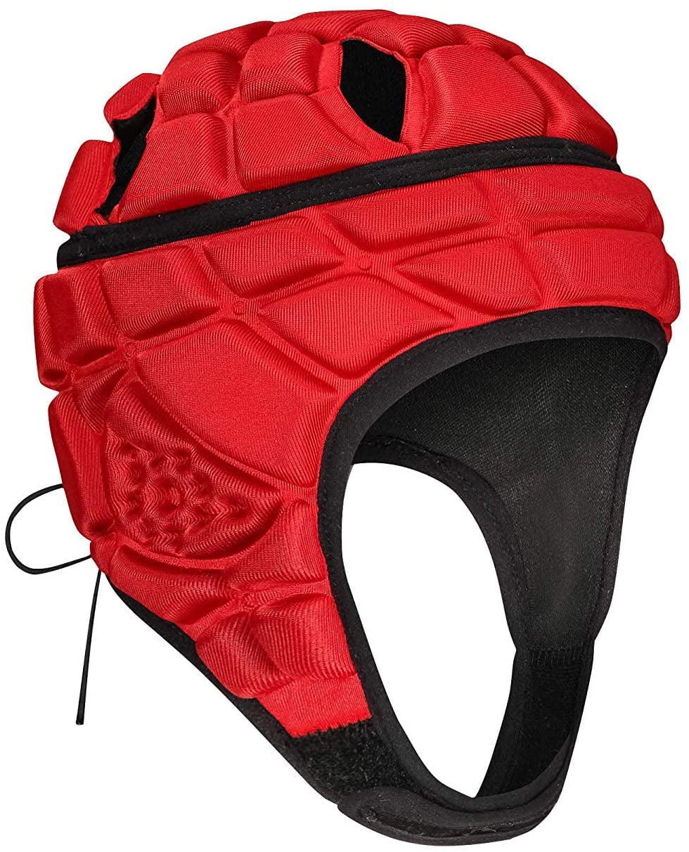 Soft Shell Protective Headgear Rugby Headguards Padded Gear Adjustable ...
