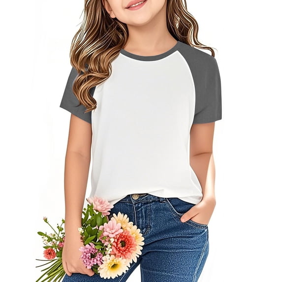 Soft Shirts for Girls Sweet and Cute 2026 Summer Toddler Kids Fashion ...