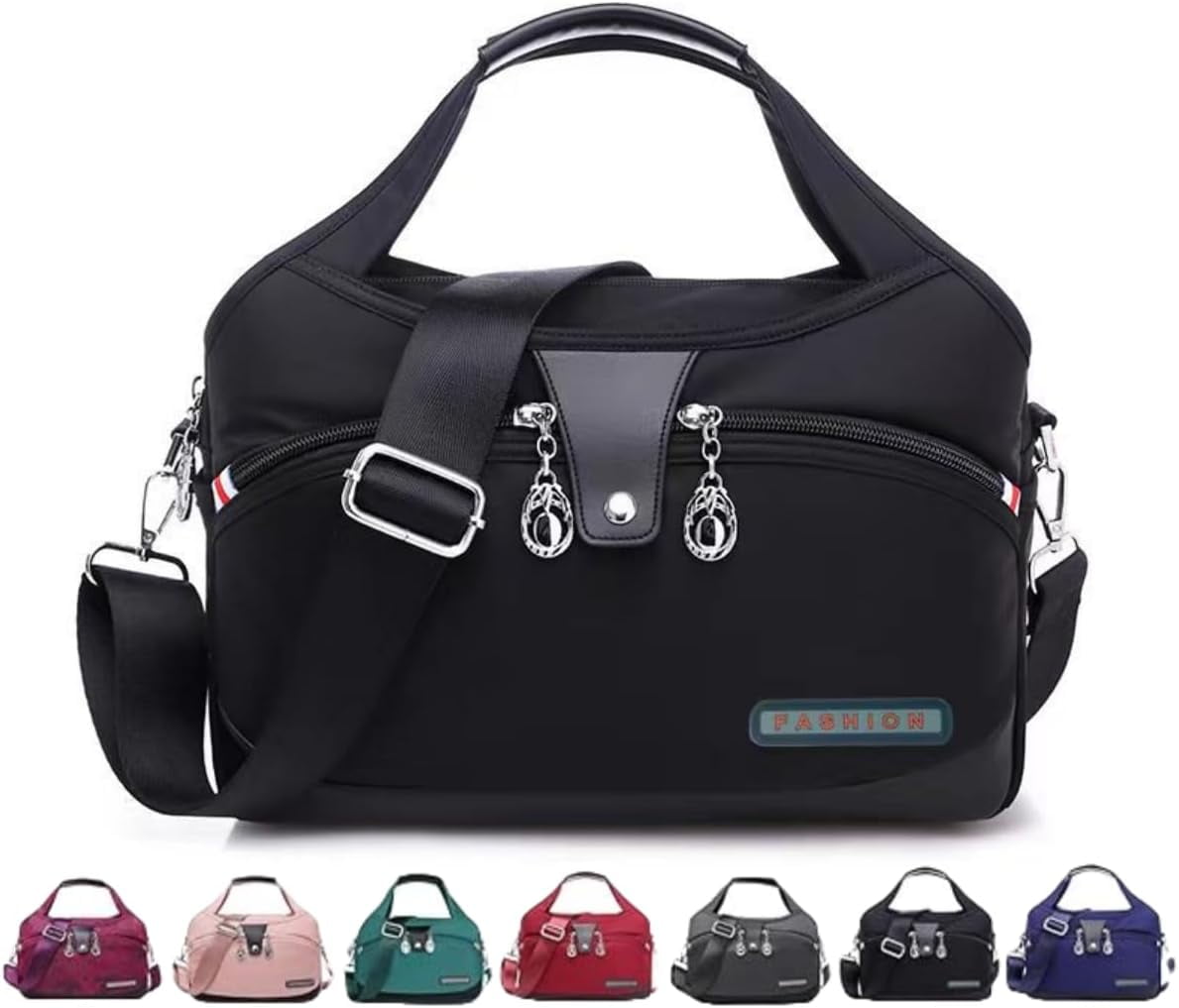 Soft Side Lightweight Underseat Tote Bag Multi-pocket Fashion Anti ...