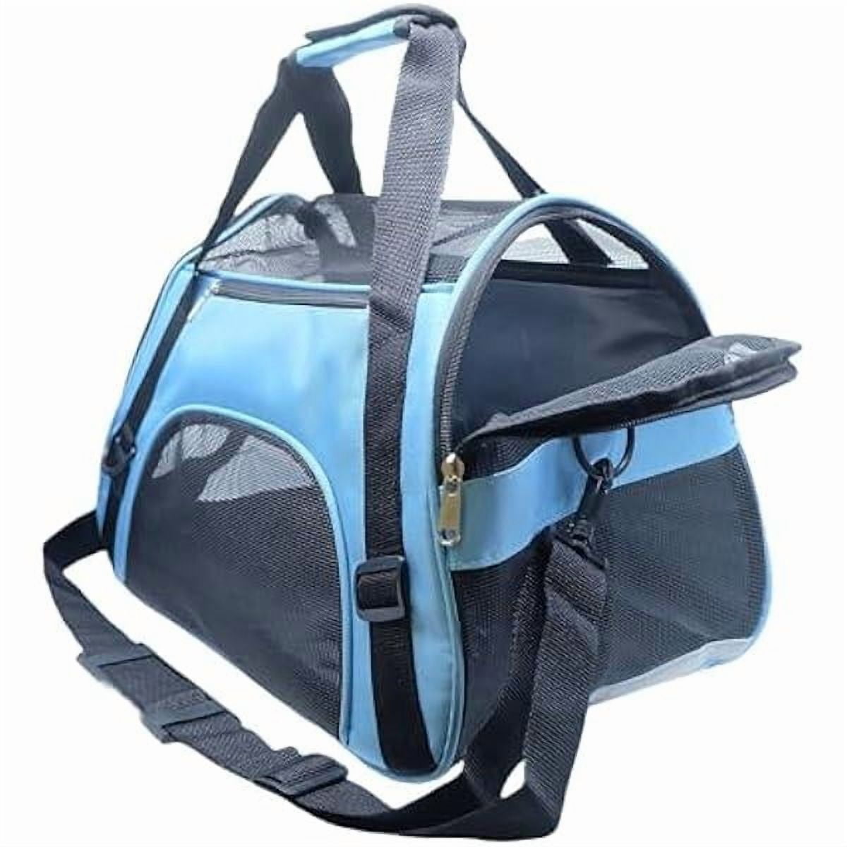 Soft-Sided Airline Approved Pet Carrier for Cats & Dogs, Foldable ...