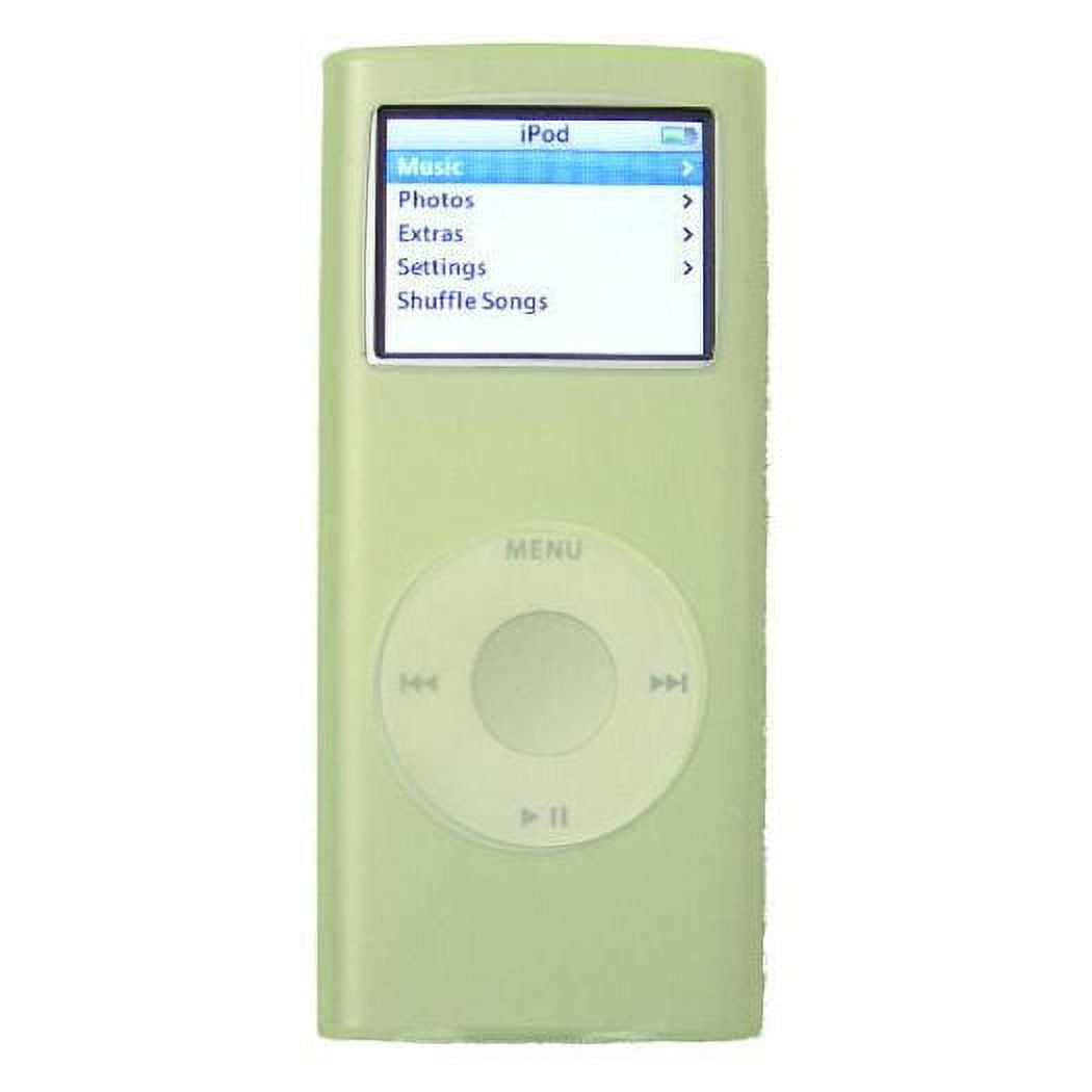 Soft Silicon Skin Cover with Earphone Organizer for 2nd Generation iPod ...
