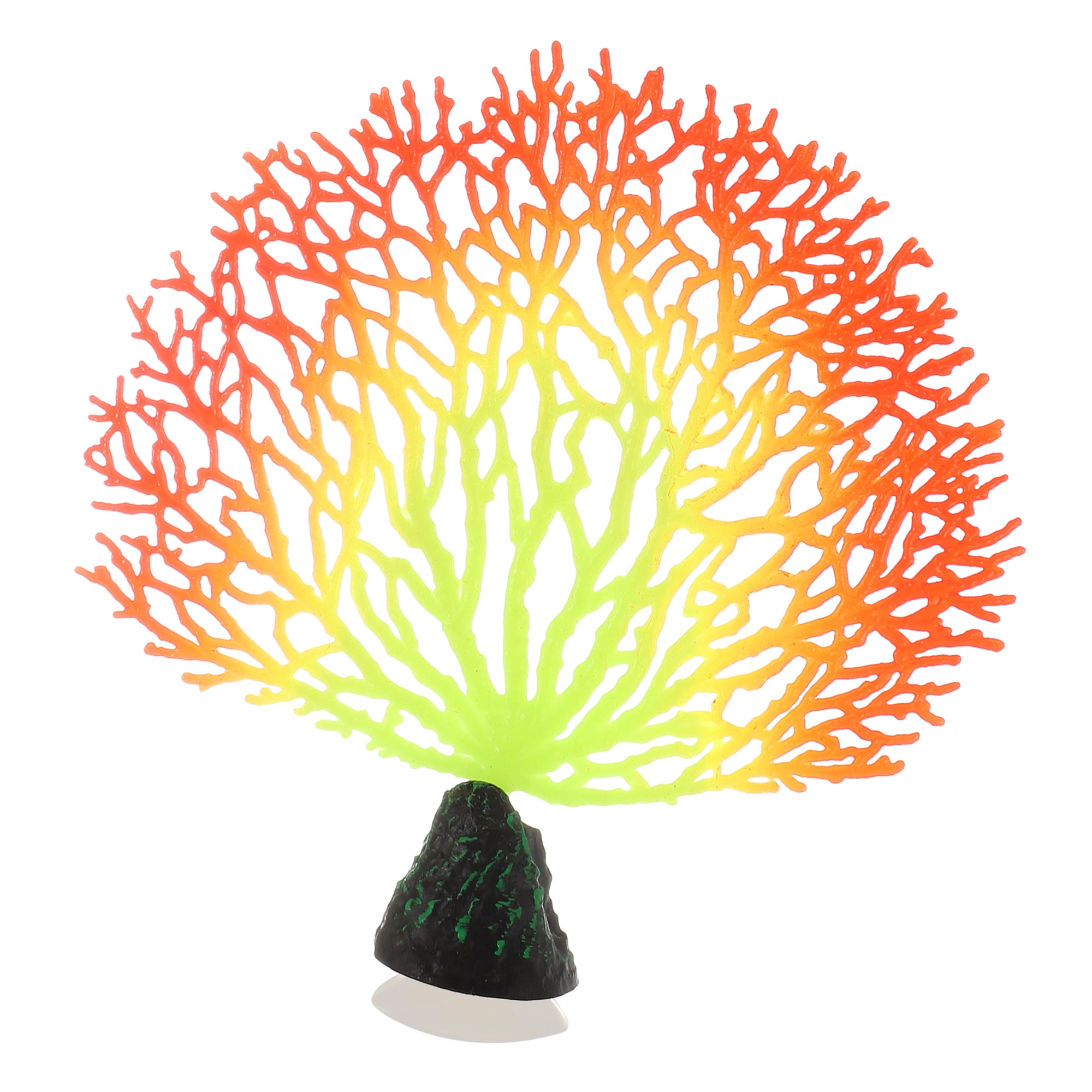 Soft Silicone Aquarium Simulation Coral Fluorescence Floating Aquatic ...