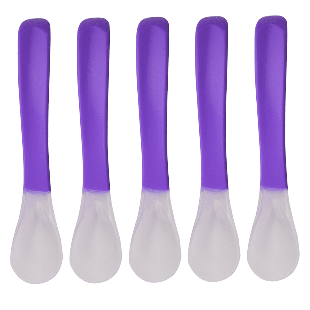 Soft Silicone Baby Spoons for First Stage Feeding, Essential Baby ...