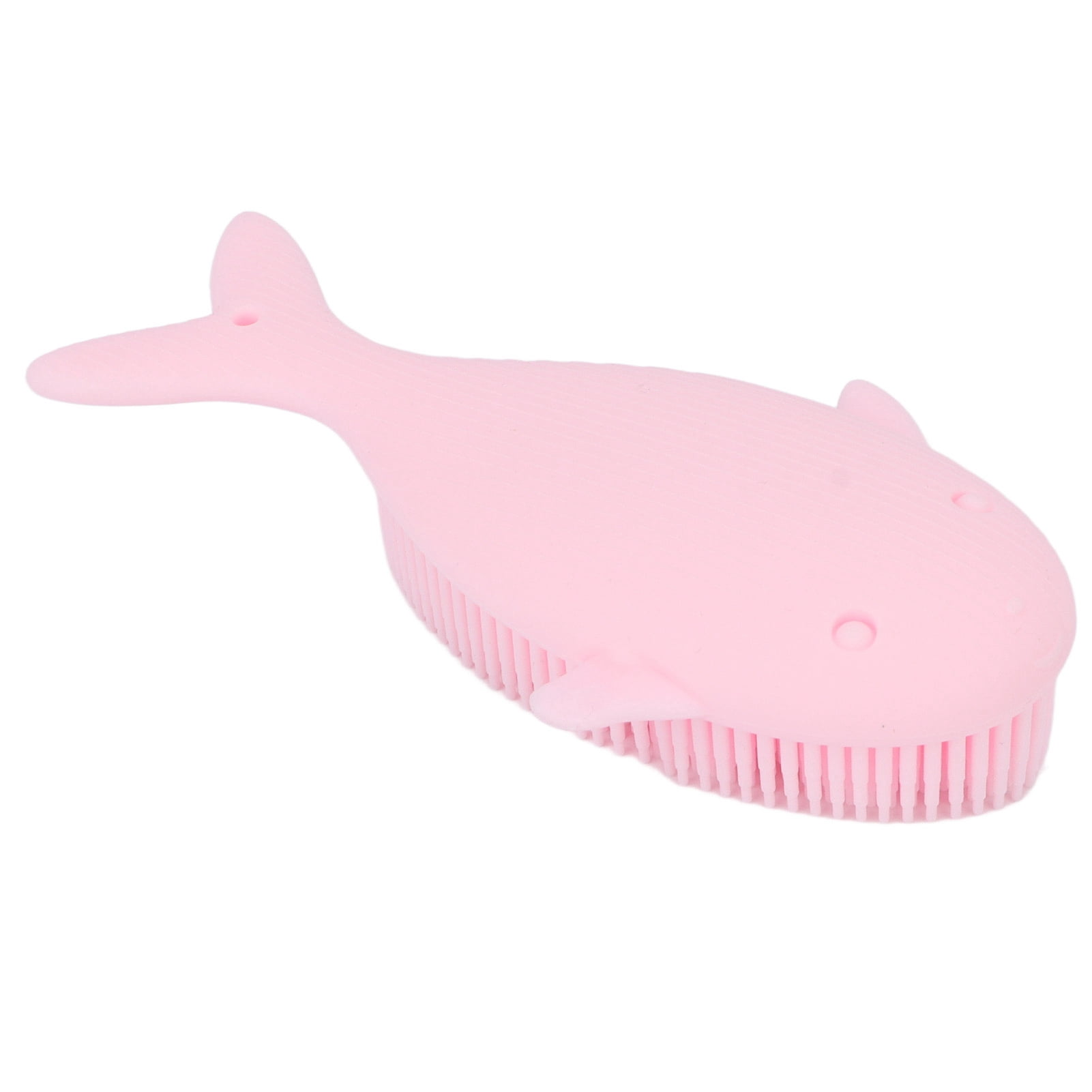 Soft Silicone Bath Scrubber, Exfoliating Shampoo Brush for Baby Kids ...