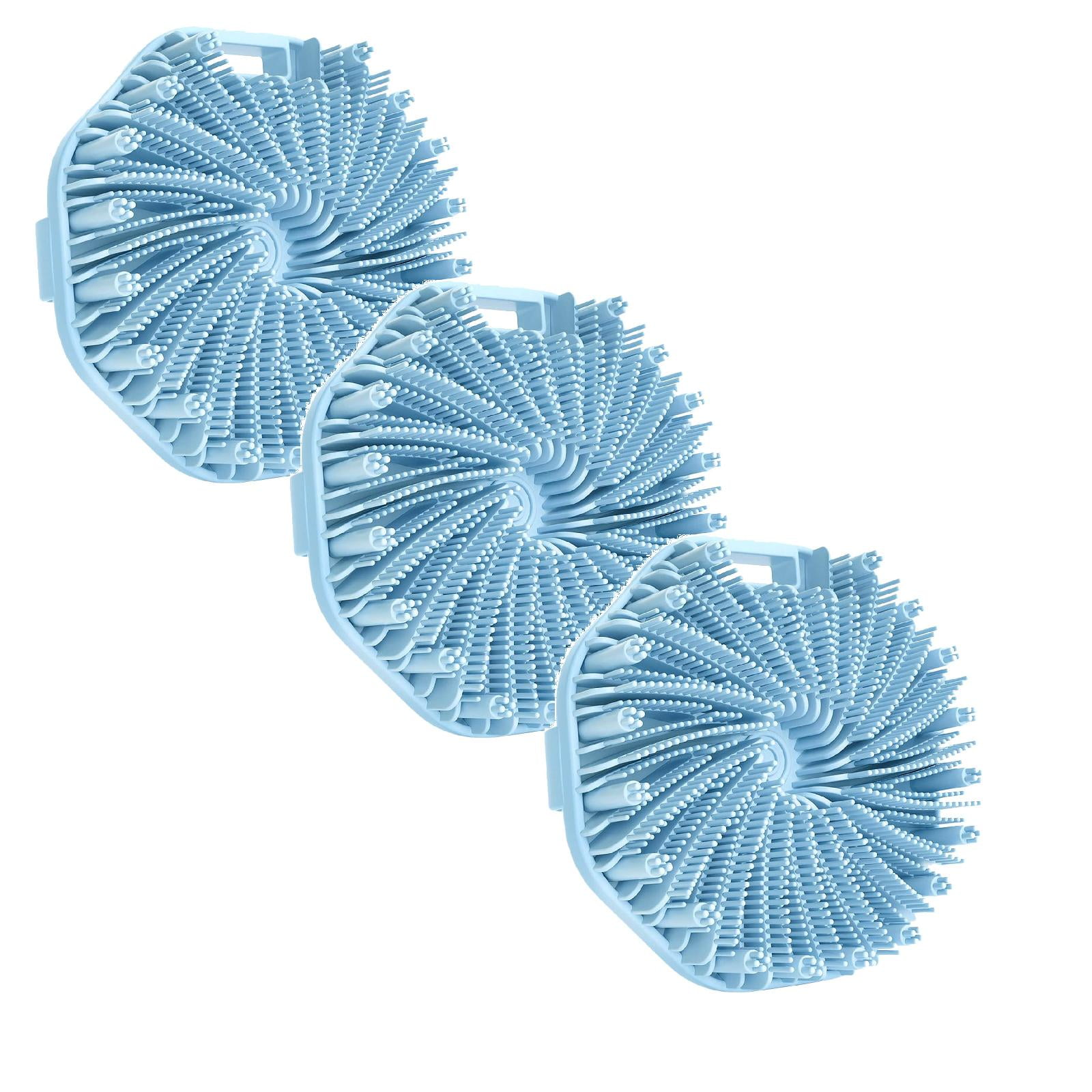 Soft Silicone Body Scrubber,Gentle Exfoliating Shower Scrubber,Non-Slip ...