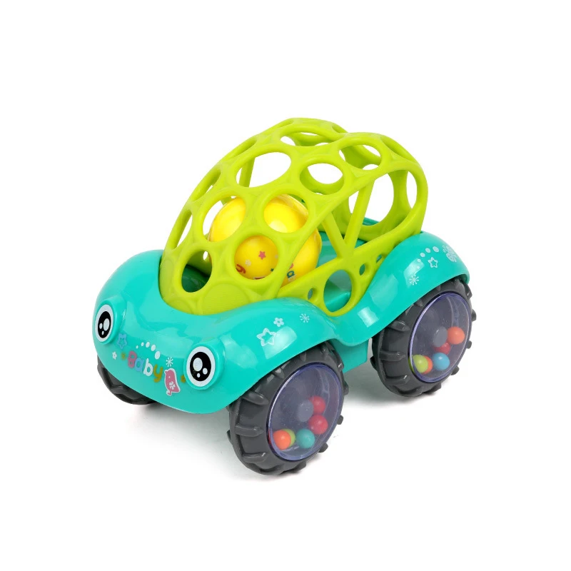 Soft Silicone Cars Toy Children Sensory Rubber Push and Go Vehicles ...