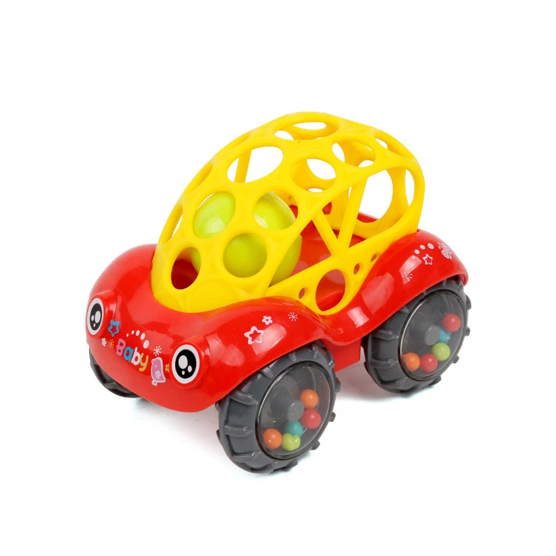 Soft Silicone Cars Toy Children Sensory Rubber Push and Go Vehicles ...