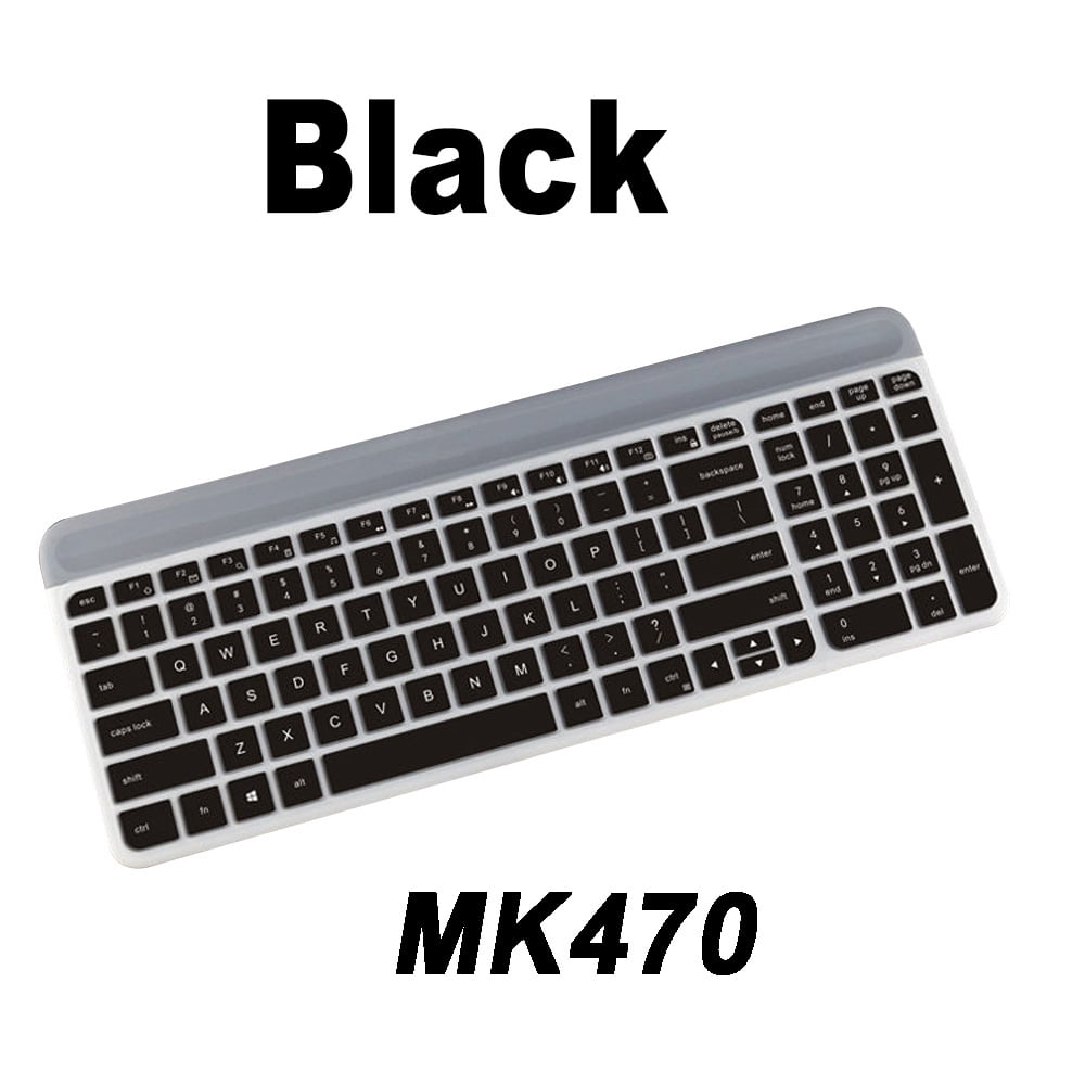Soft Silicone Dustproof Keyboard Film For Logitech MK470 Slim Wireless ...