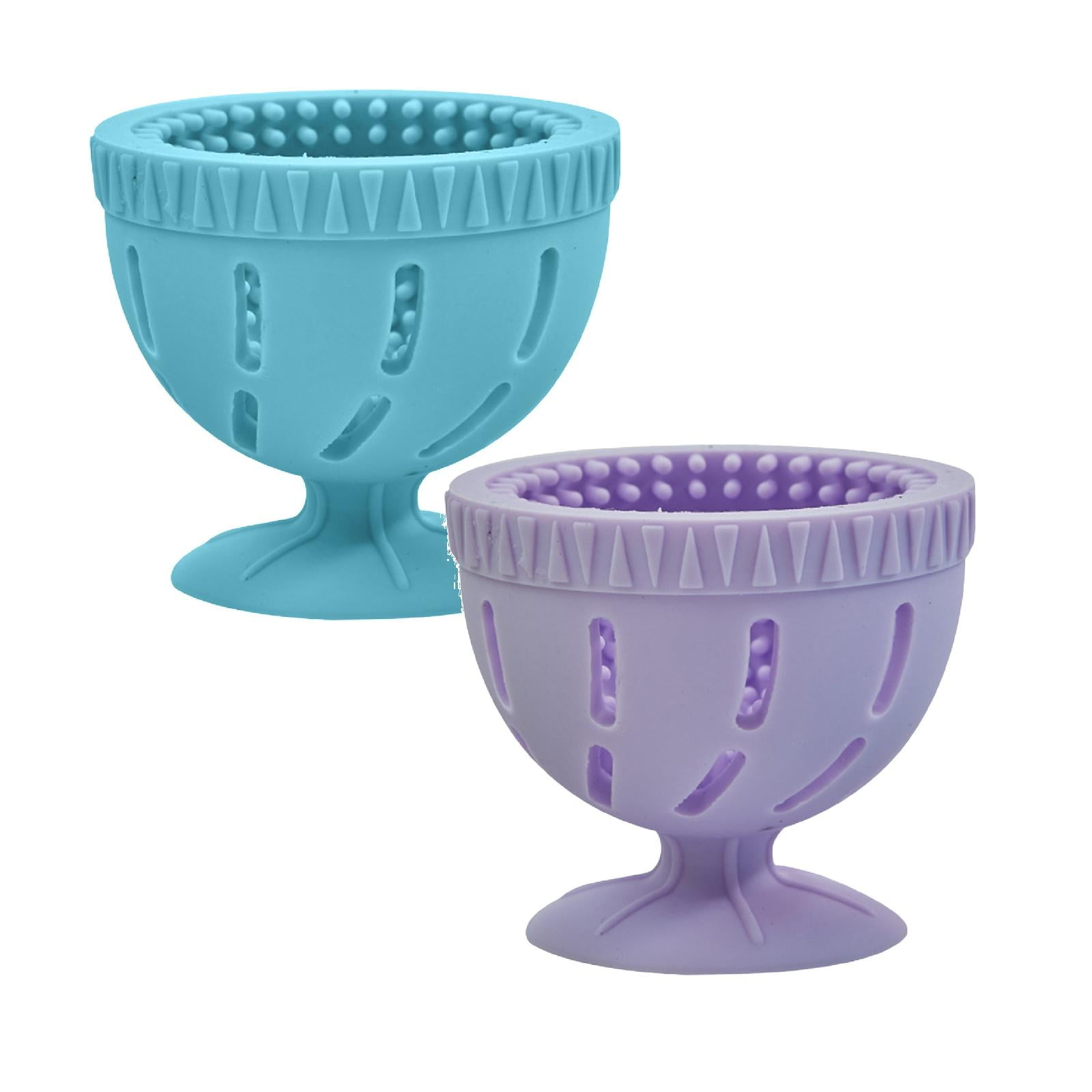 Soft Silicone Egg Cleaning Brush with Base Efficient Egg Washer Tool ...