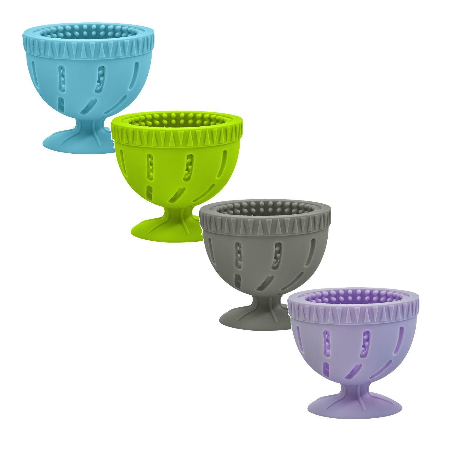 Soft Silicone Egg Cleaning Brush with Base Efficient Egg Washer Tool ...