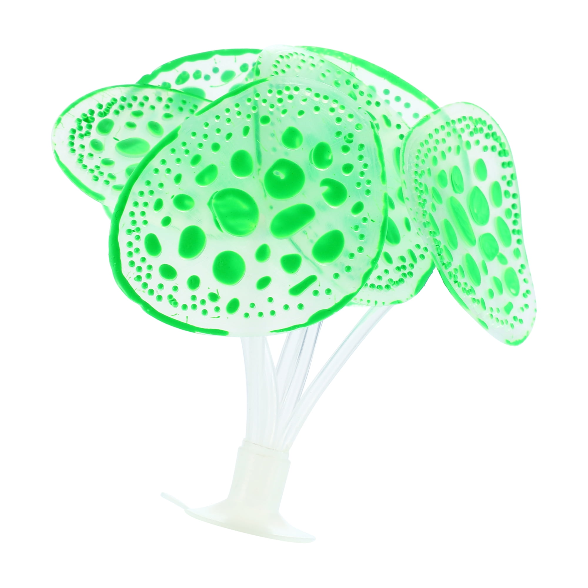 Soft Silicone Glowing Aquarium Simulation Coral with Sucker Aquatic ...