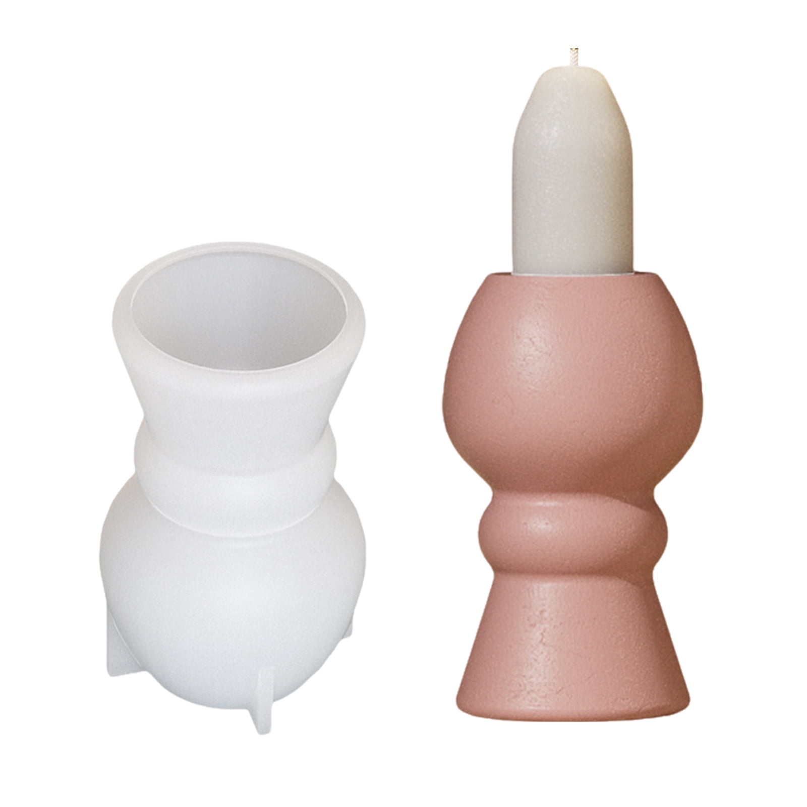 Soft Silicone Mold Easy Releasing Moulds Round Shape Creative Bases ...