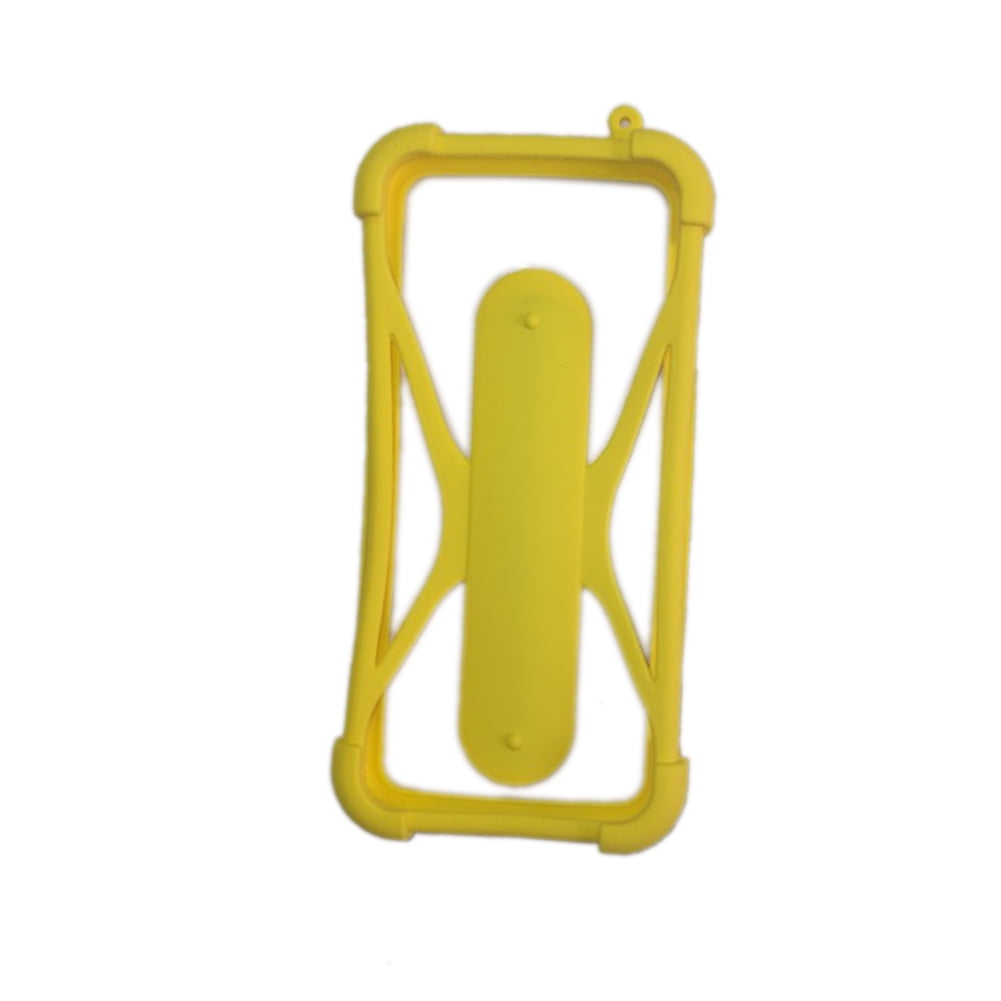 Soft Silicone Universal Phone Bumper Frame Case with Holder for Samsung ...